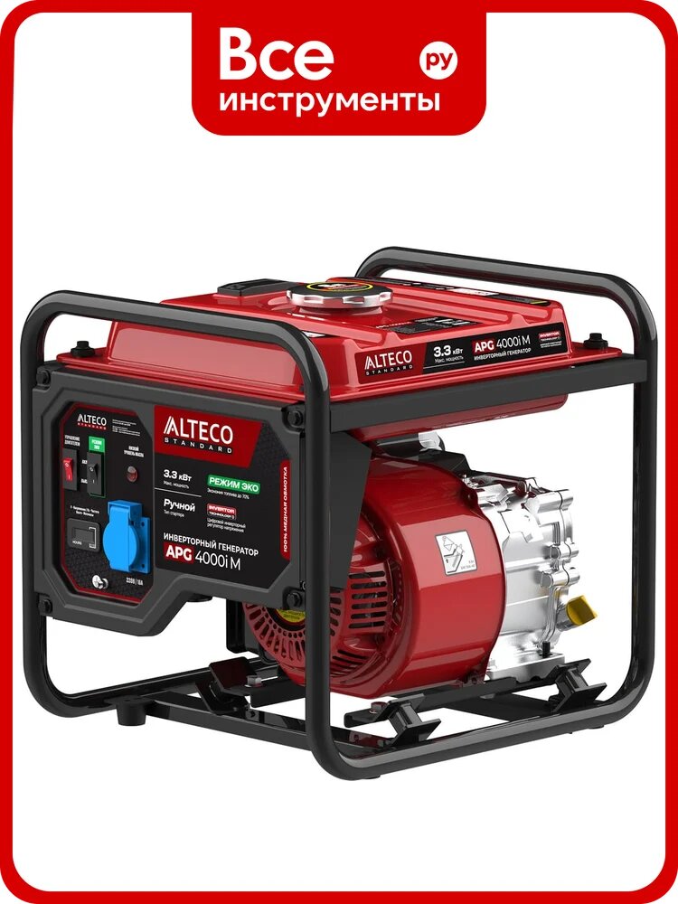 Бензиновый инверторный генератор ALTECO Standard APG 4000i M 86374