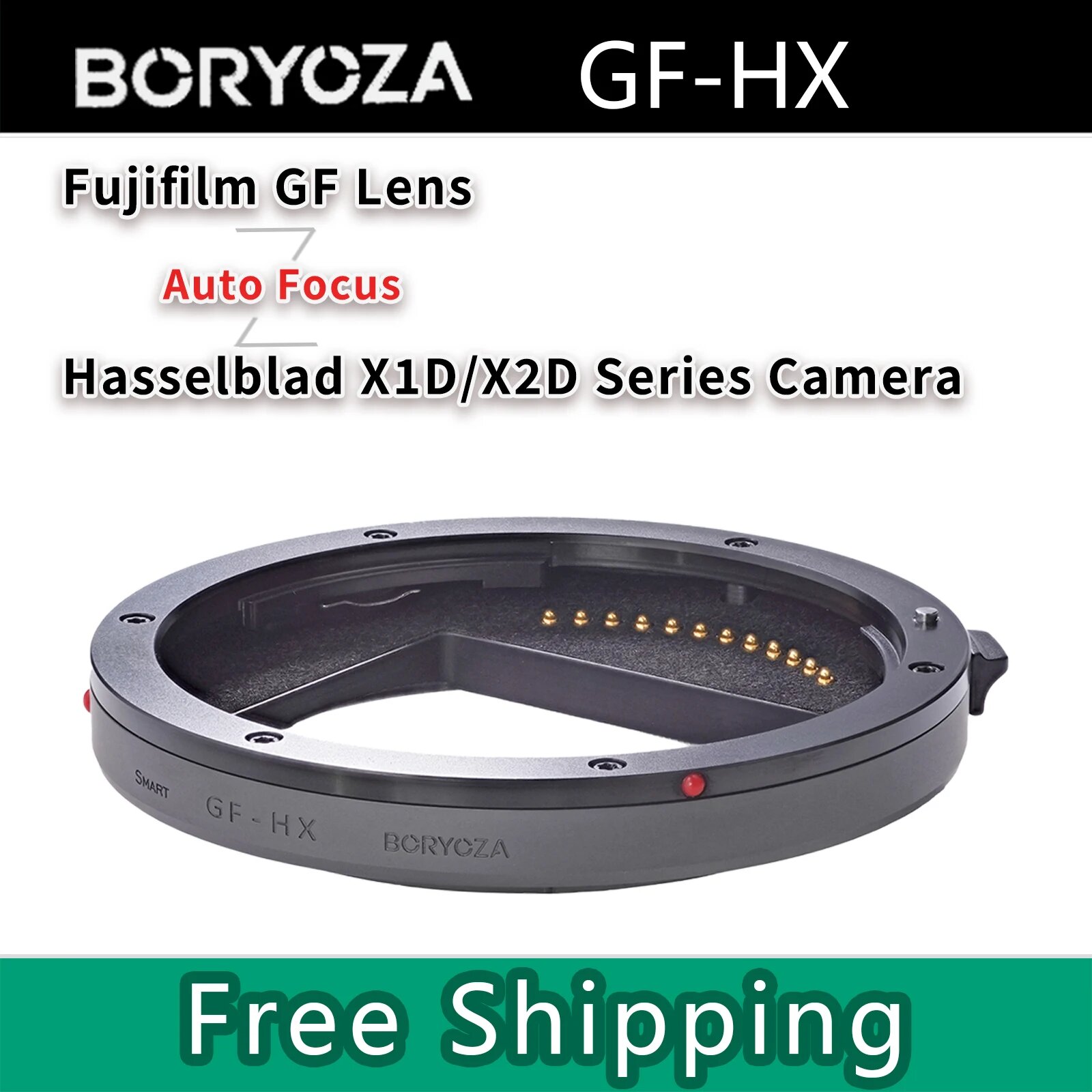 Адаптер объектива XPimage GF-HX для Fujifilm GFX на Hasselblad