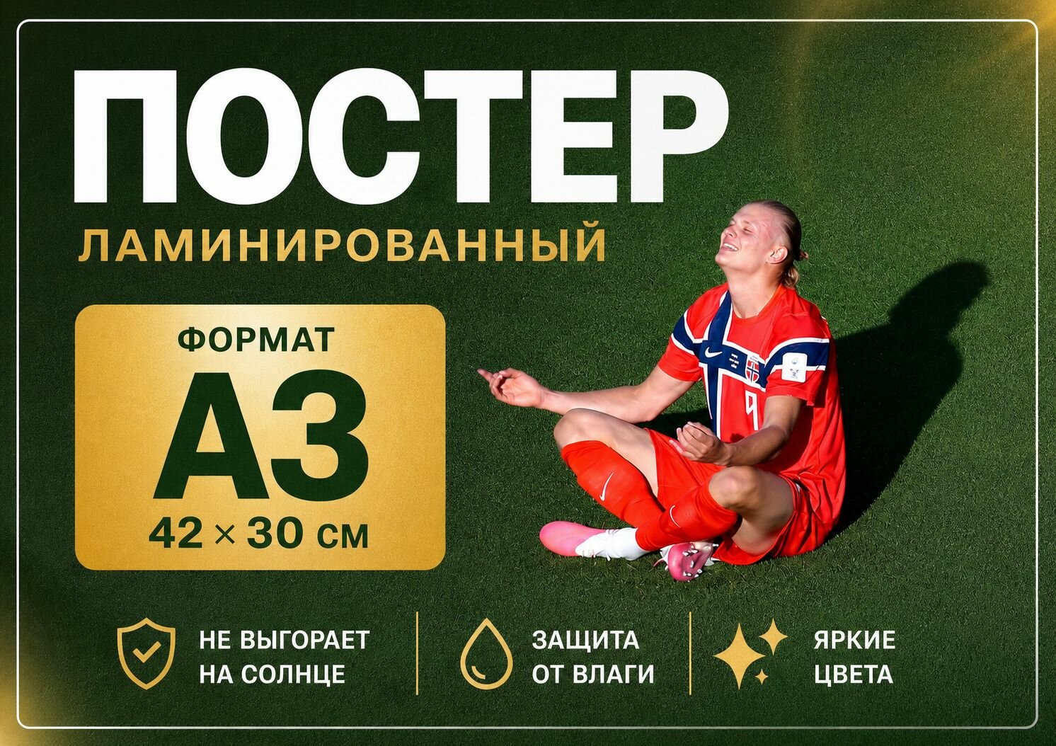 Постер "Эрлинг Холанд"