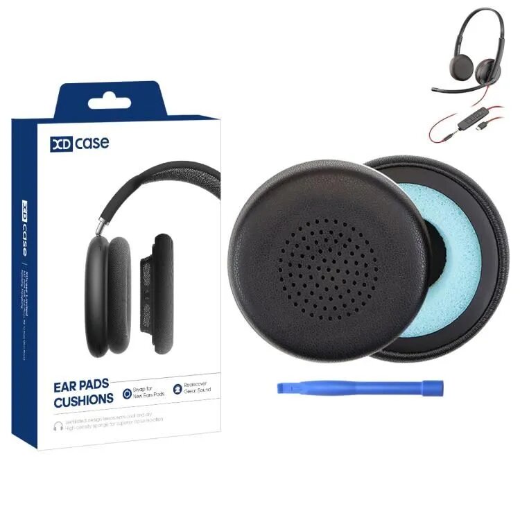 For Plantronics C3220 / C3225 / C3210 XDcase, 1 пара сменных амбушюр для гарнитуры с инструментом для снятия