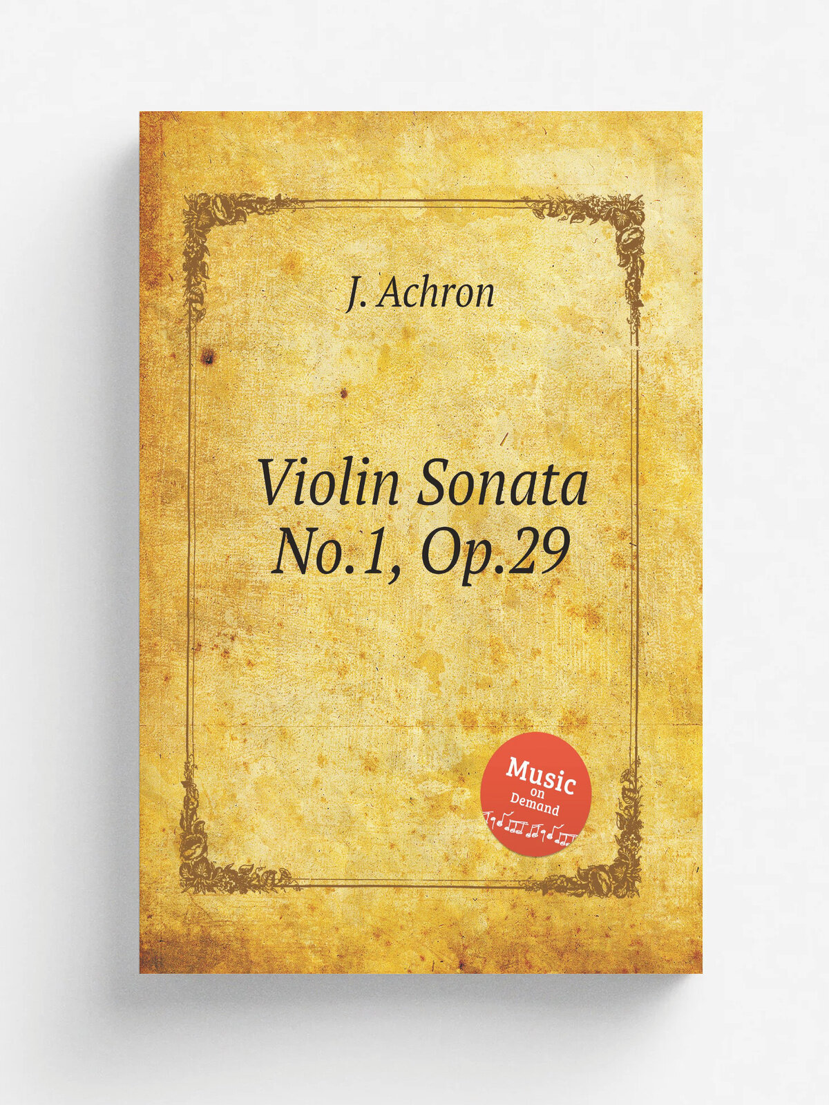 Violin Sonata No.1, Op.29