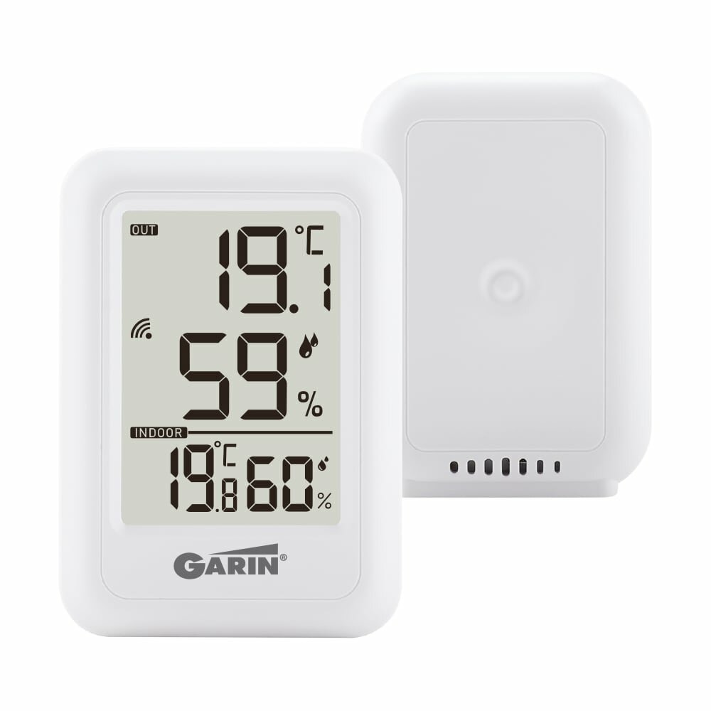 Метеостанция Garin Точное Измерение WS-8 термометр-гигрометр с внешним датчиком 19796
