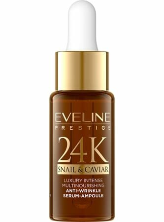 Сыворотка для ухода за кожей Eveline Cosmetics 24K Snail & Caviar, 18 мл
