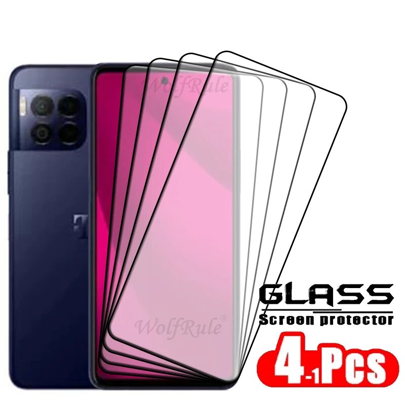 4 шт. для T-Mobile T Phone 2 Pro, искусственное стекло T-Mobile T Phone 2 Pro, 4 Front Glass