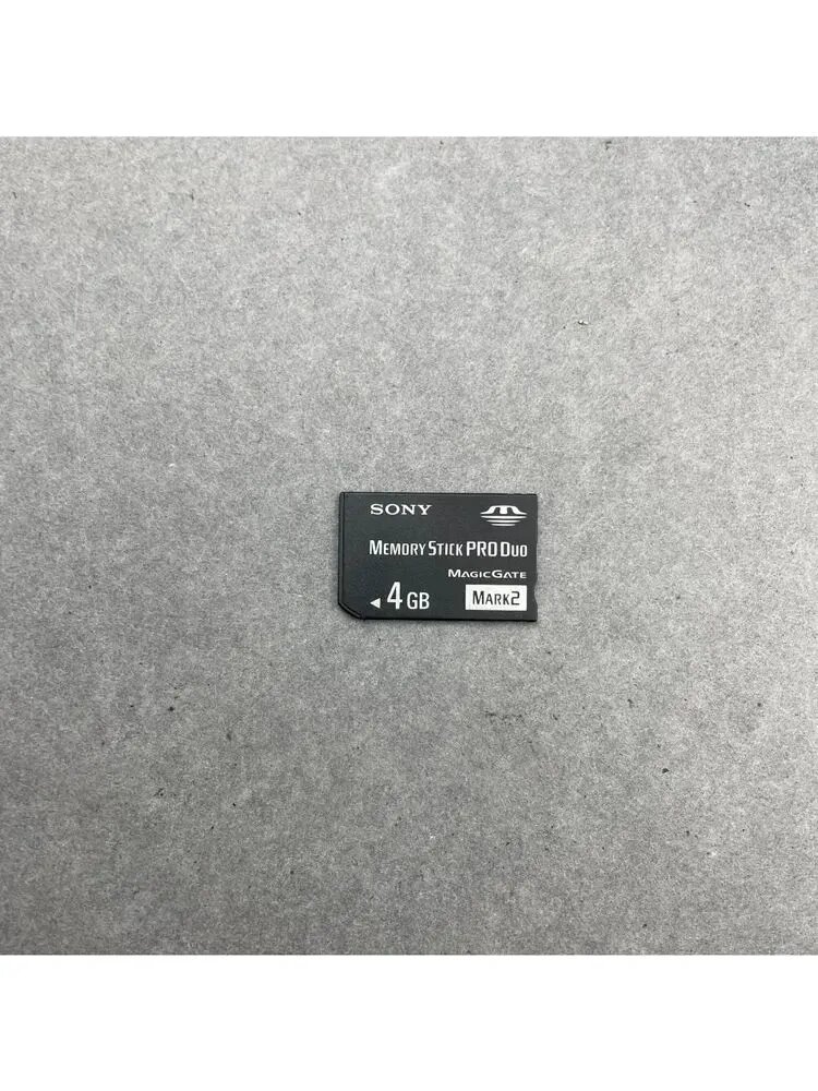 Карта памяти Sony Memory Stick Pro Duo Magic Gate 4 ГБ Mark 2 для фотоаппарата sony cyber shot / sony playstation PS