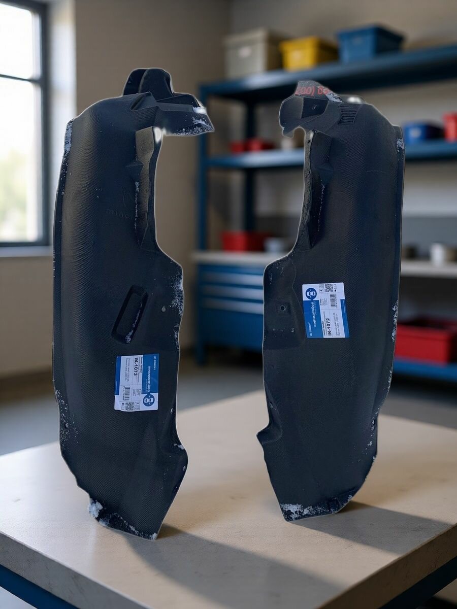 Комплект передних подкрылок ( Локеров ) Chevrolet Lacetti (J200) -4D 2003-2008, Daewoo Nubira (J200) 03 (2 шт. левый + правый )