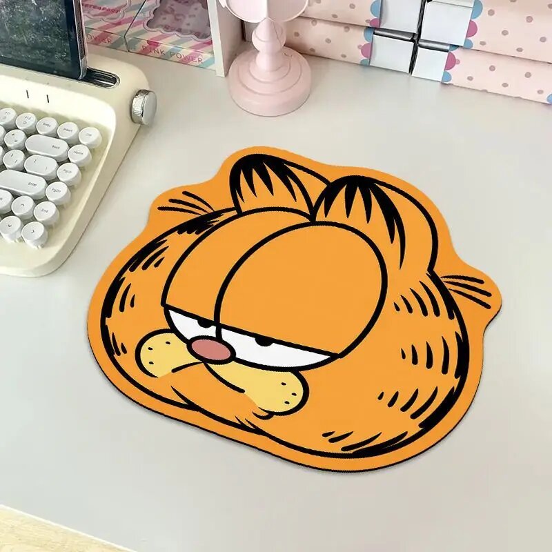 Коврик для мыши Garfield оранжевый, Цвет: B