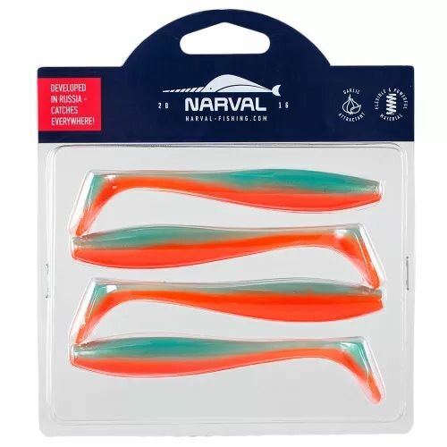 Силиконовая приманка Narval Choppy Tail 12cm #060 4шт.