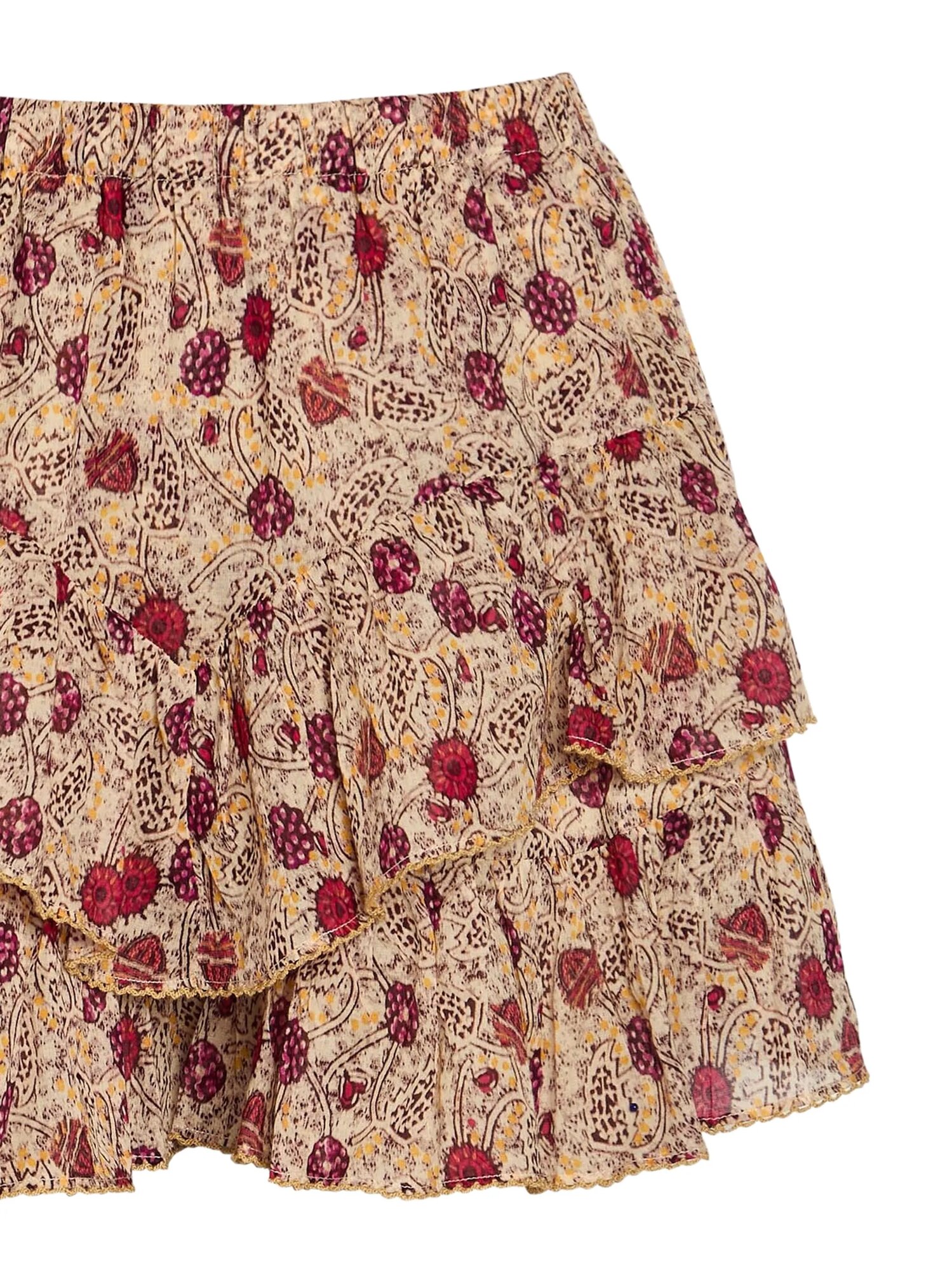 Юбка Isabel Marant Floral-pattern mini skirt, размер 36 — фото 1