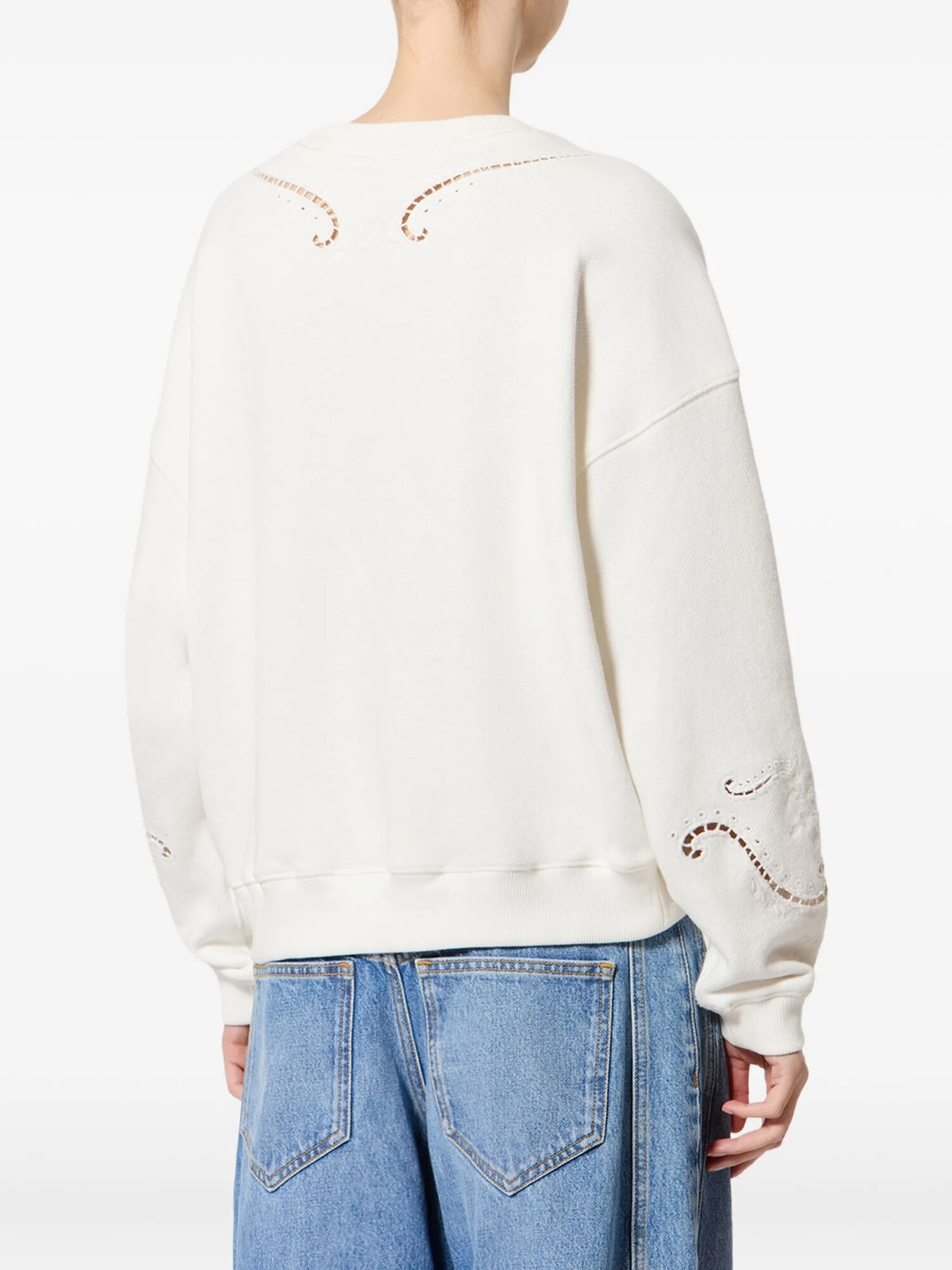 Свитер Isabel Marant Vella embroidered sweater, размер 34, , разноцветный — фото 1