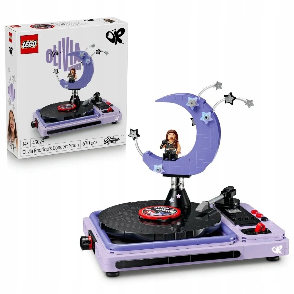 Конструктор LEGO Editions Music - Концерт Оливии Родриго под луной, 670 эл.- Лего 43029