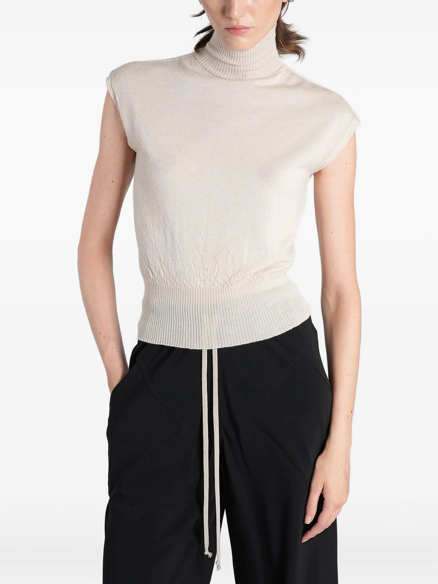 Свитер Ribbed roll-neck sweater