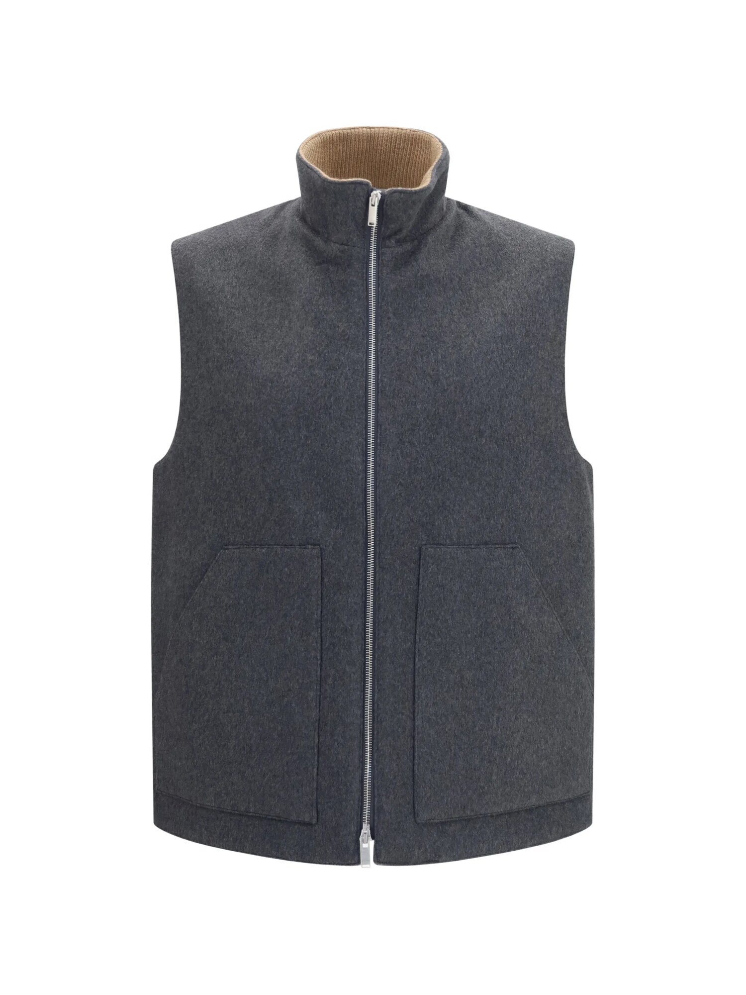 Жилет High-neck zip-up gilet