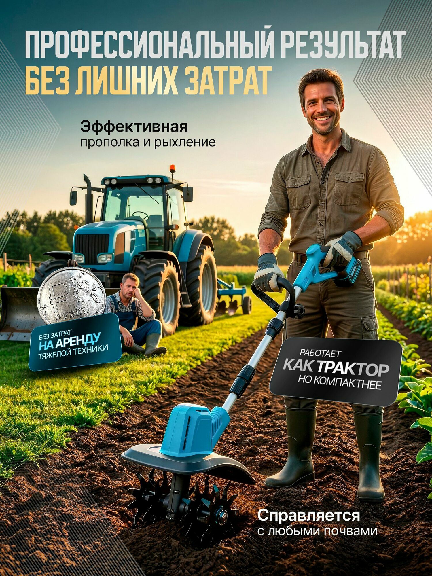 Культиватор — фото 1
