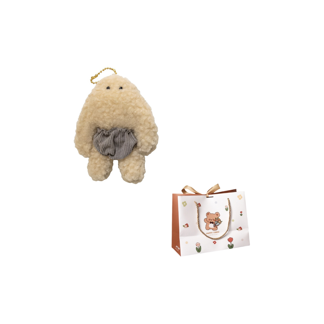 OU DI PIG Промежность LADY Мягкие брелоки-игрушки Высота 10 см 10CM