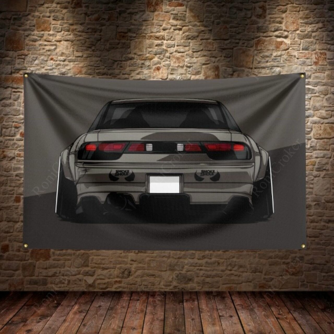 Флаг плакат баннер JDM Nissan SX Ниссан