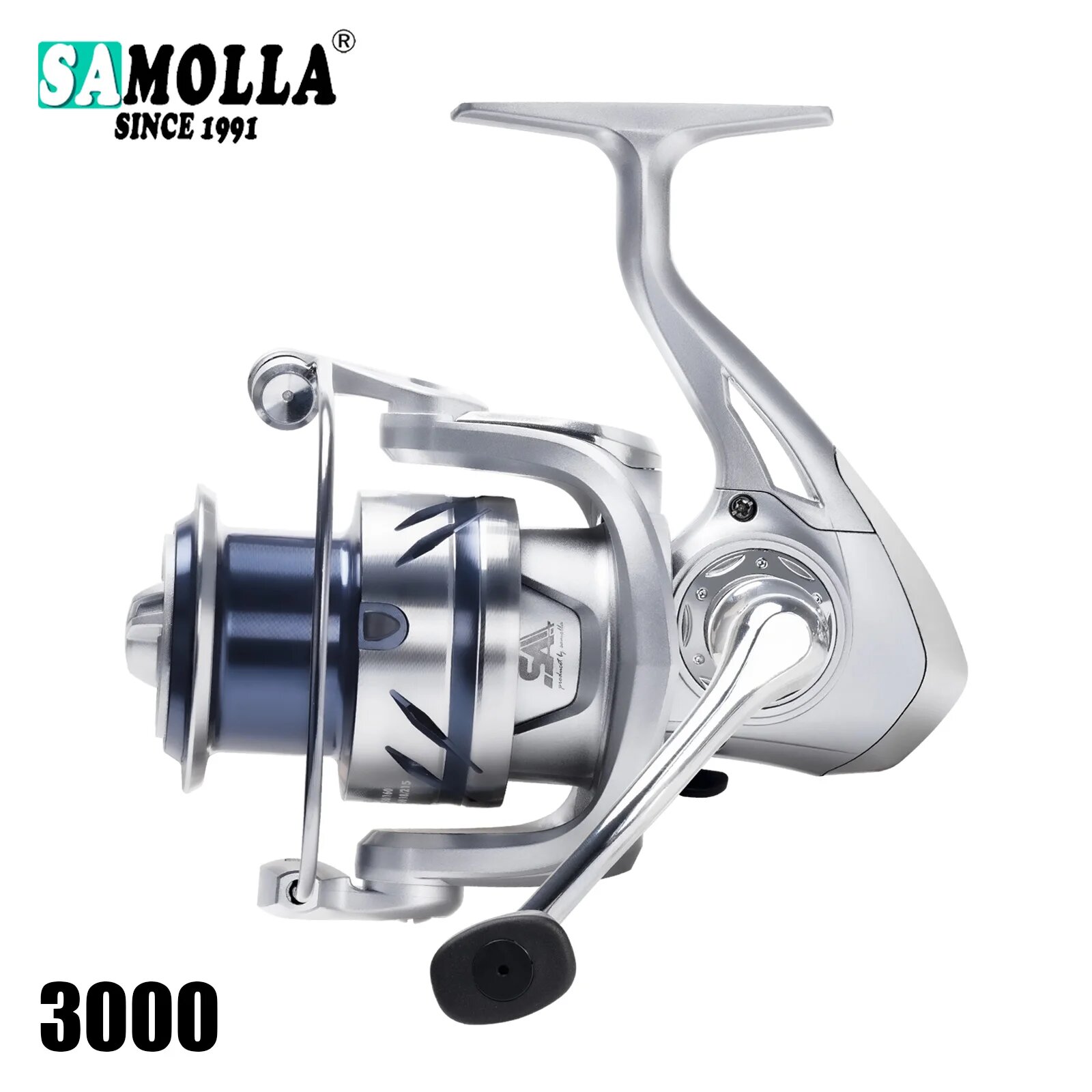 Спиннинговая катушка SAMOLLA 12 кг 3000