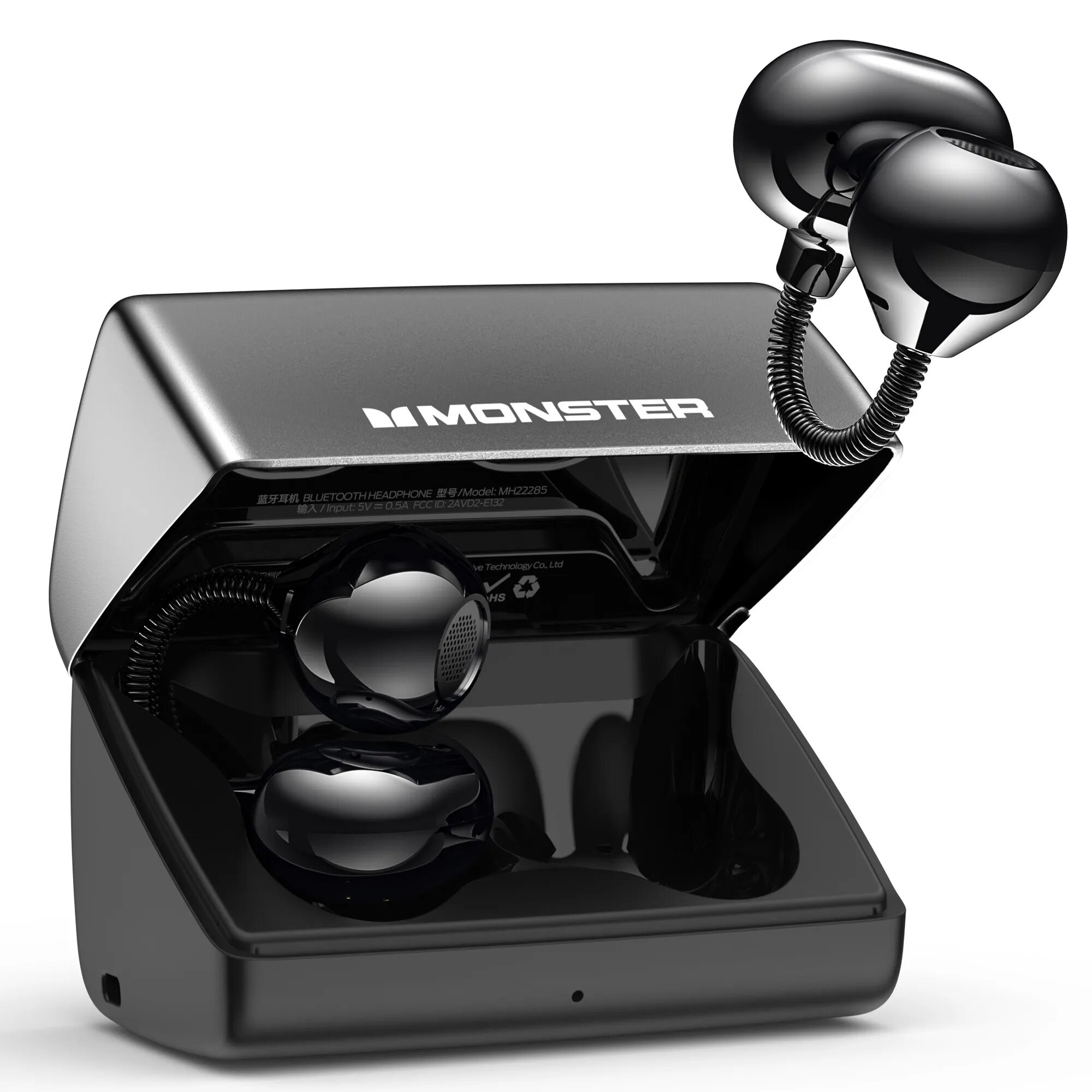 Беспроводные наушники Monster Airclip AC700 Open-Ear, черные