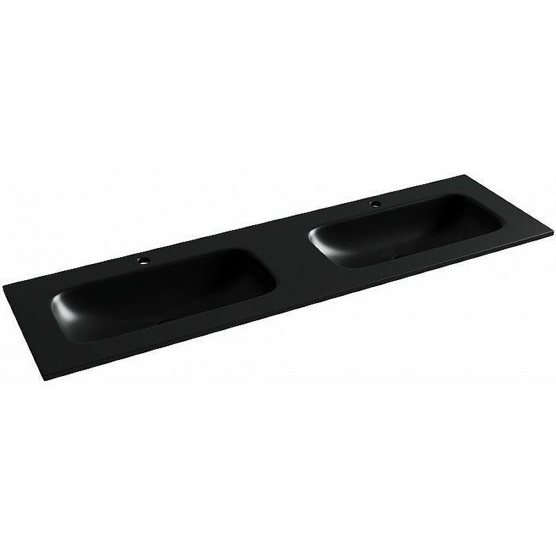 Раковина Ceramicanova Grace 160 CN7023MB двойная Черная матовая