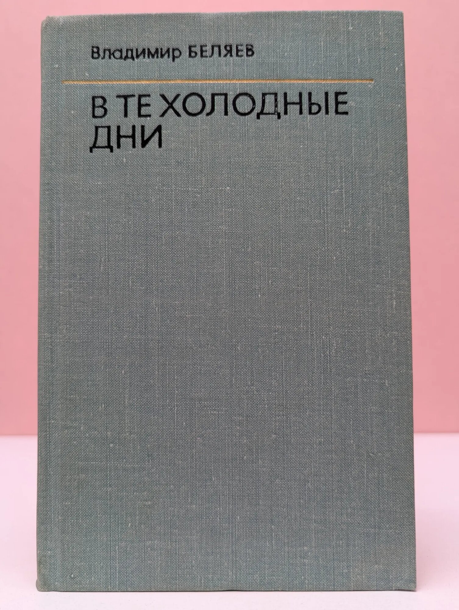 Современный городской роман. В те холодные дни Беляев Владимир Сергеевич 1977
