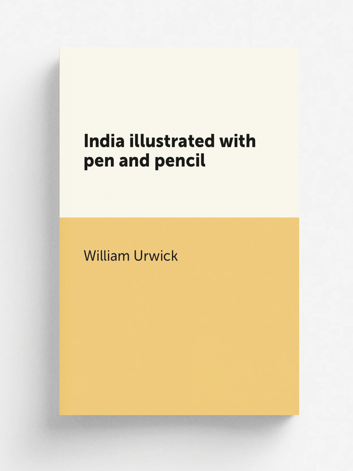 India illustrated with pen and pencil
