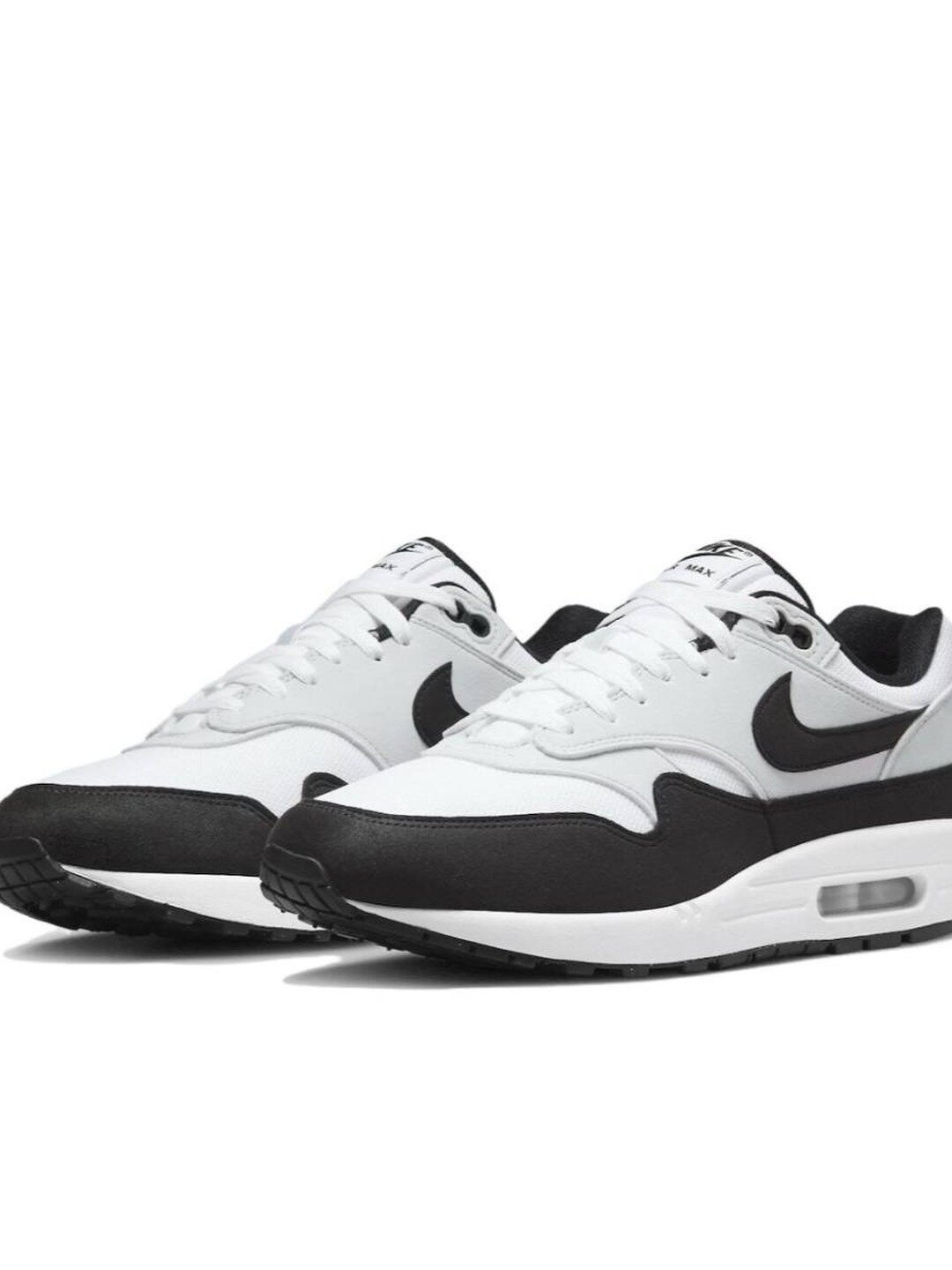 Nike Air Max 1 White Black кроссовки (42)