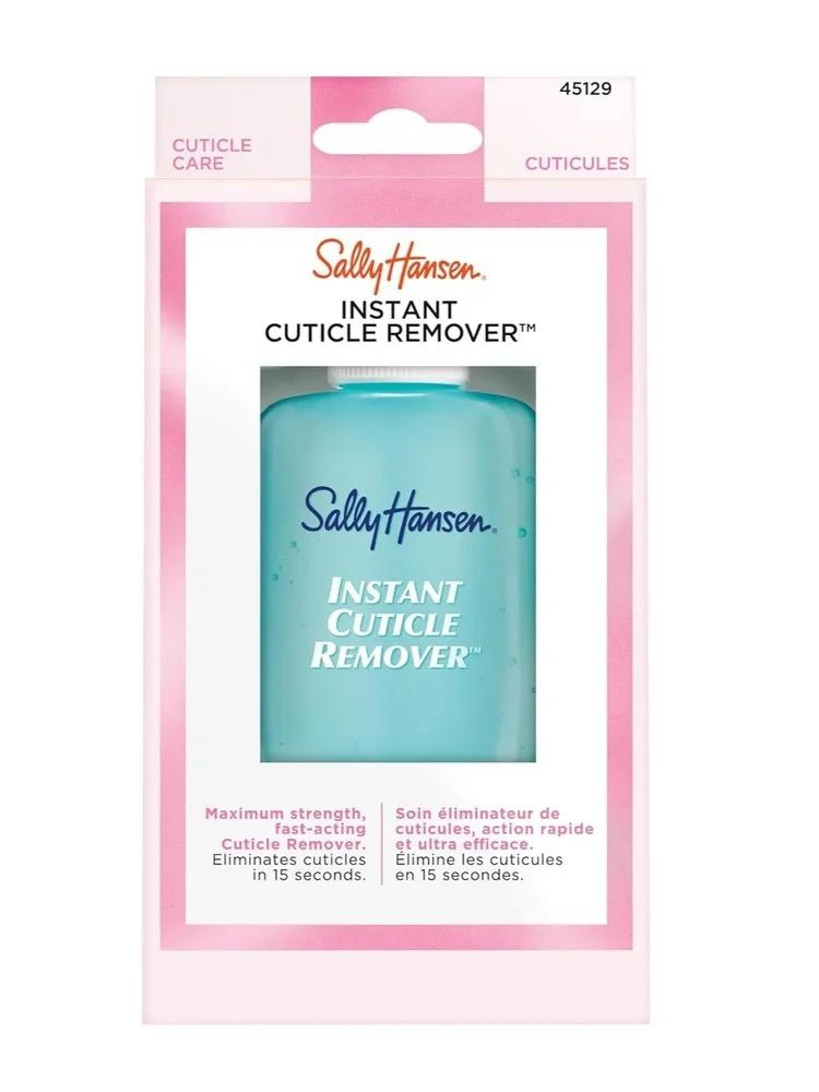 SALLY HANSEN Гель для быстрого удаления кутикулы Instant Cuticle Remover, 29,5мл для ухода за ногтями и педикюра в домаш