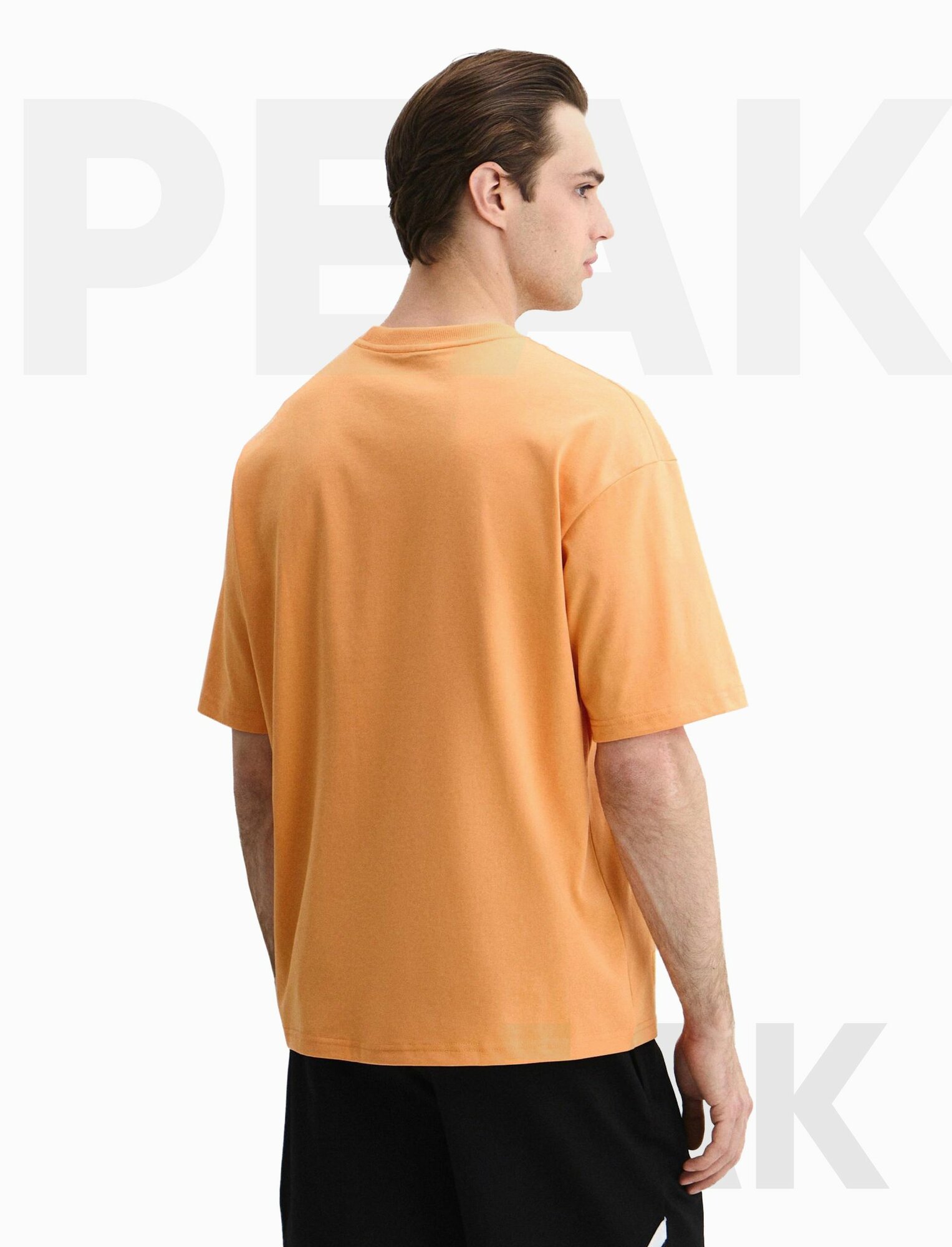 Футболка PEAK, размер M, orange — фото 1