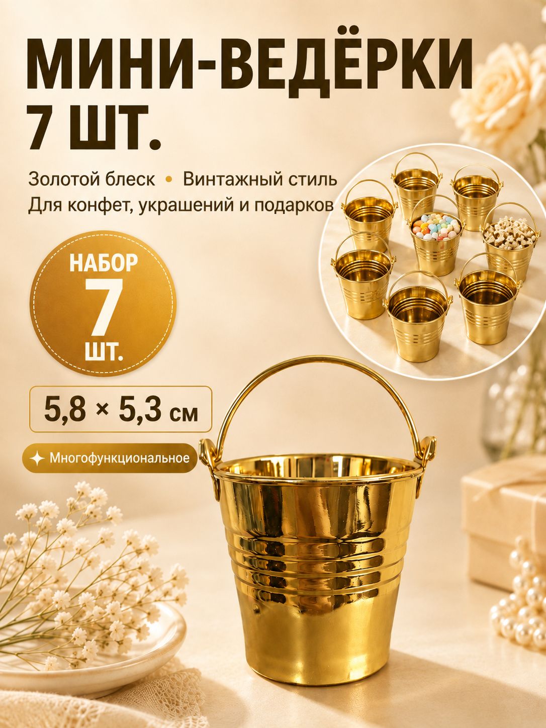 Рюмка 50 мл 7 шт