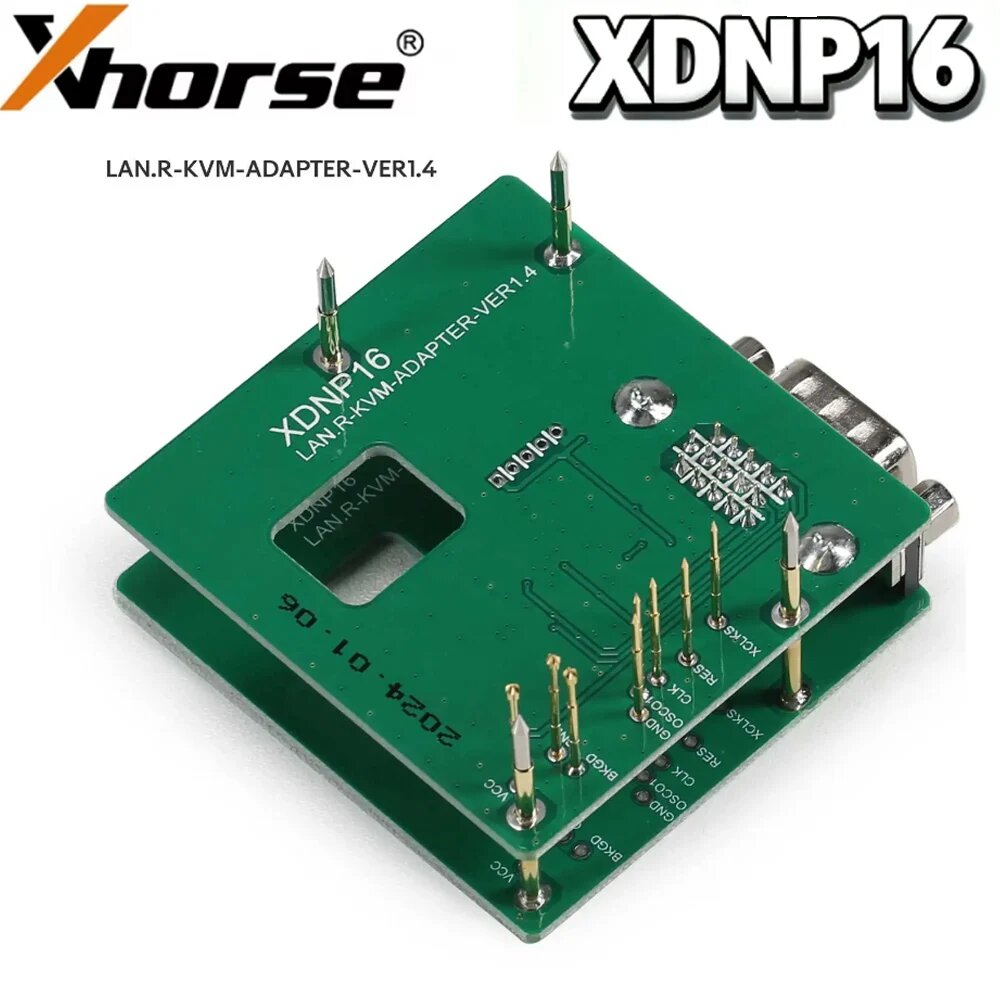 Xhorse XDNP16 для Land Rover KVM-адаптер без пайки для VVDI Prog, Mini Prog, Multi Prog и Key Tool Plus
