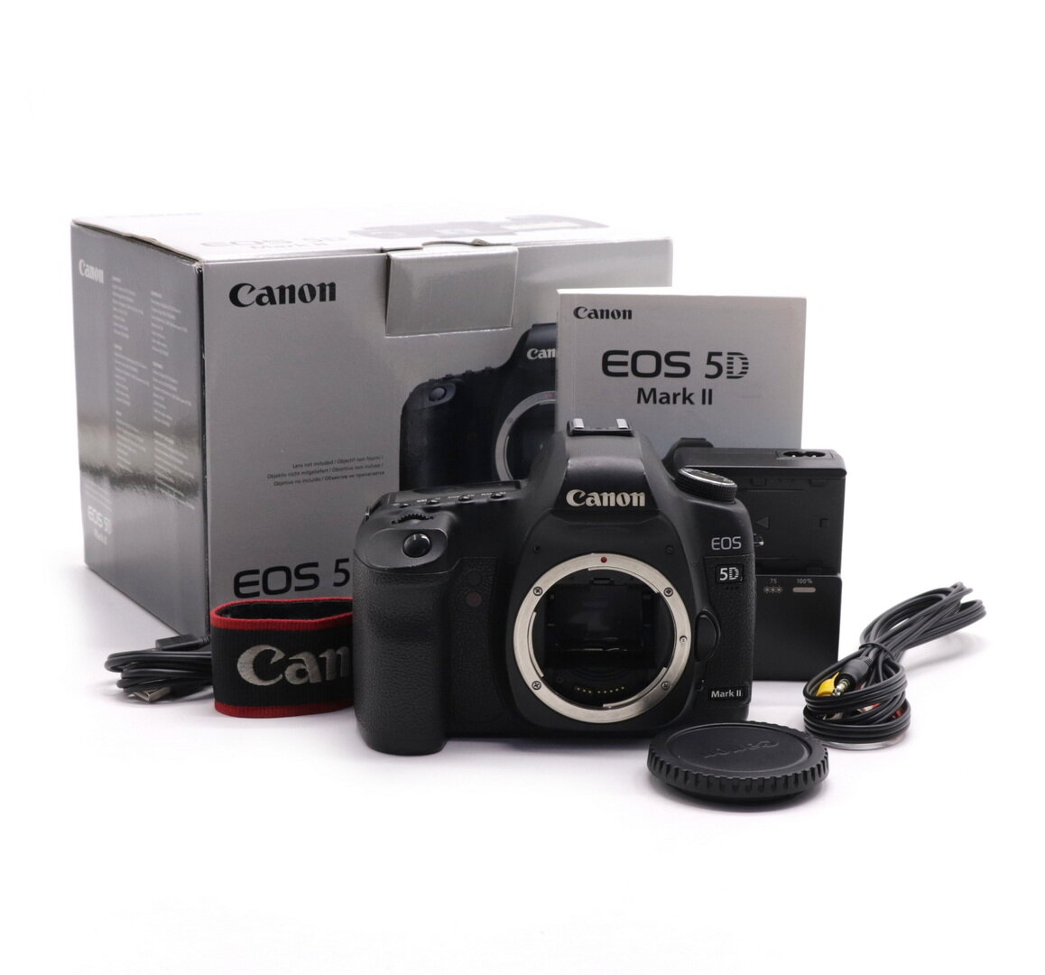 Canon EOS 5D Mark II body в упаковке (пробег 116430 кадров)