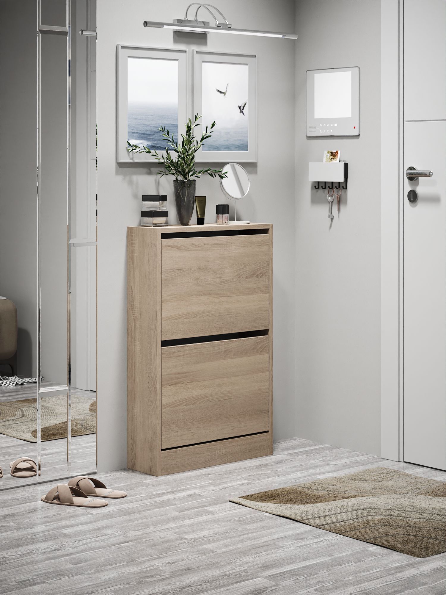 Mastermebel Обувница, ЛДСП, 51.8х16.6х82 см