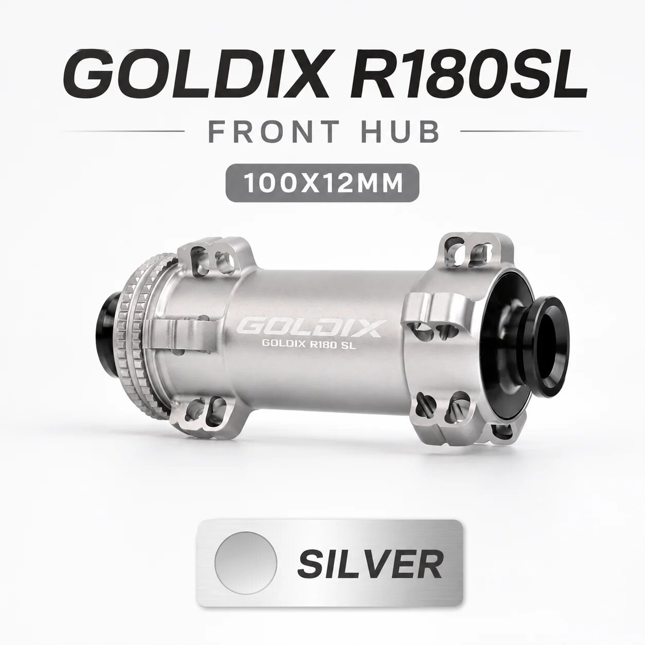 GOLDIX R180SL 20H Втулка для шоссейного велосипеда SR 100X12 20H