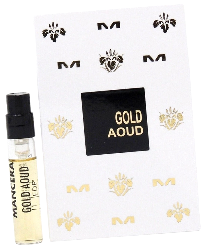 Мансера Голд Уд парфюм пробник 2 мл - Mancera Gold Aoud миниатюрный флакон для женщин и мужчин
