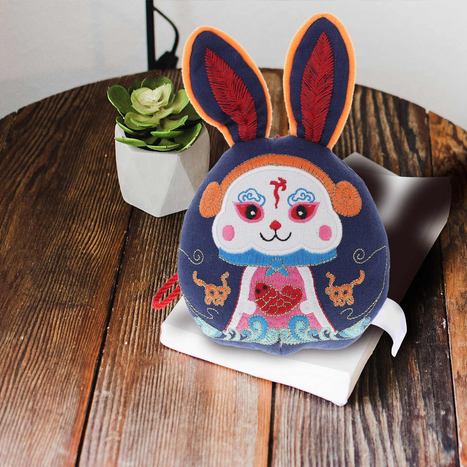 Милый Кролик Игрушка Плюшевая Кукла 12Cm Декоративный Элемент Для Дома Подарок На Новый Год