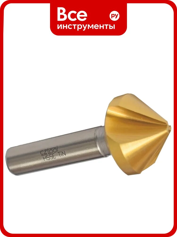 Зенковка (12.4х8х56 мм; Z3; 90°; HSSE-TiN) Bucovice Tools 797124