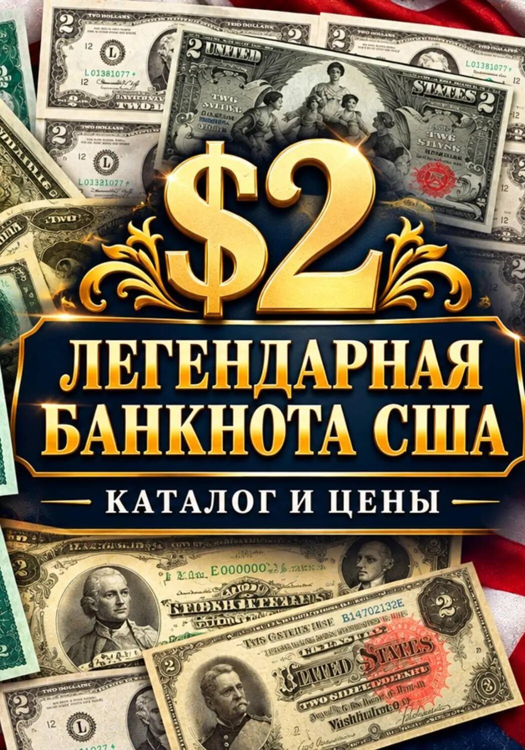 2 доллара США: легендарная банкнота. Каталог и цены [Цифровая книга]