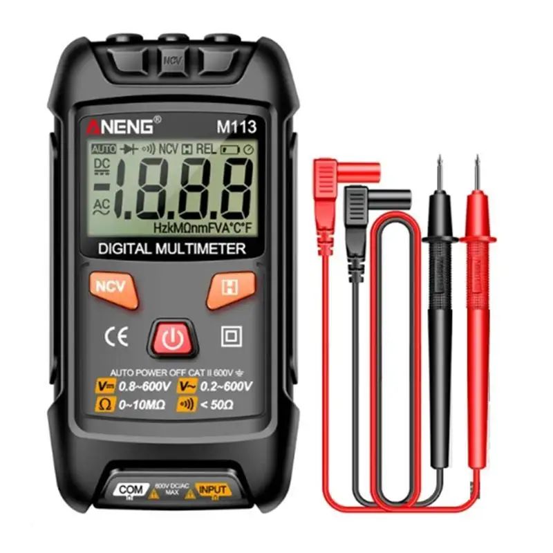 New- M113 Mini Digital Multimeter Meter Напряжения С Подсчетом 1999 Года.