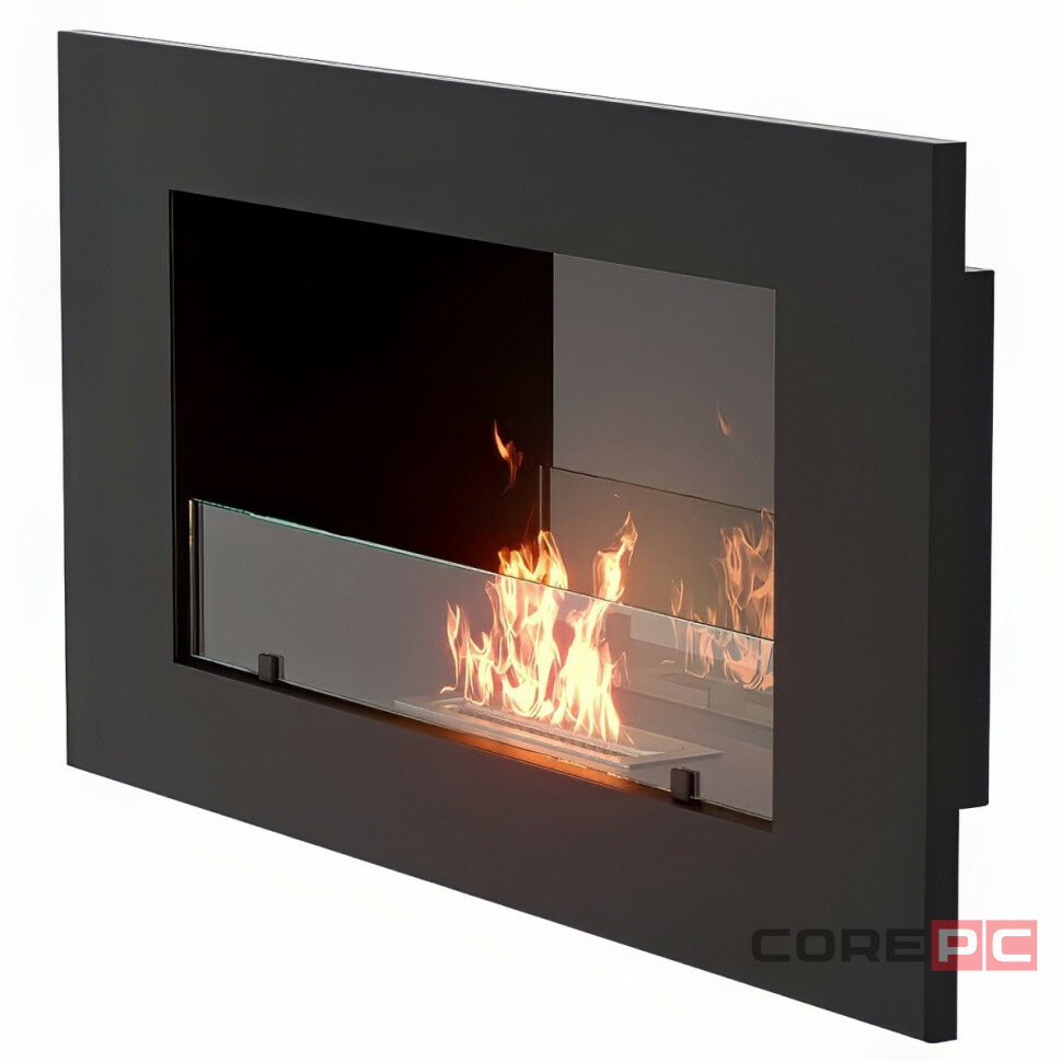 Биокамин Firelight BFP/W-90, черный, 16.2х90х48 см, Ручное управление