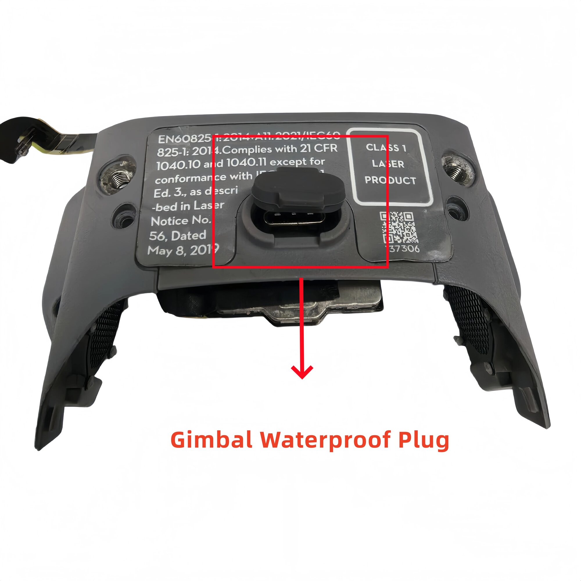 Водонепроницаемая заглушка для DJI Matrice 4T/4E, Gimbal Plug