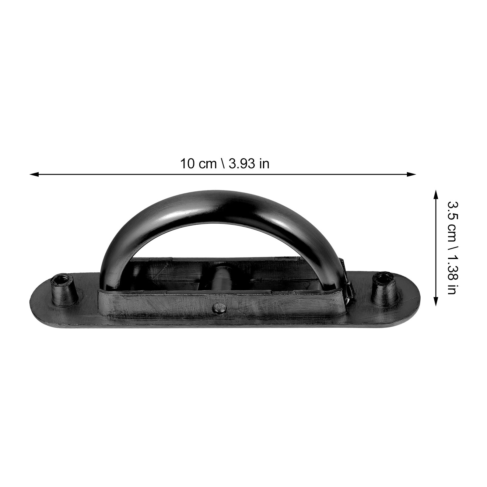 Ручки Для Ящиков Из Алюминиевого Сплава Серого Цвета 10X3.5Cm Подходит Для Мебели И Дверей