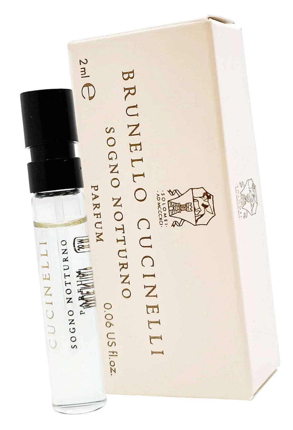 Sogno Notturno Brunello Cucinelli духи-сэмпл 2 мл унисекс - Кучинелли пробник миниатюра