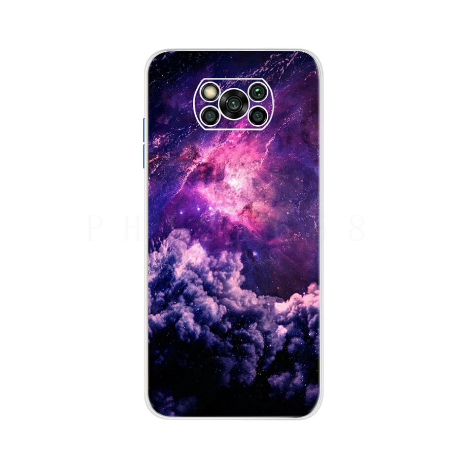 Чехол для Xiaomi POCO X3 NFC, мягкий силиконовый чехол из ТПУ для телефона Xiaomi Poco X3 Pro GT, милый Модный чехол PocoX3 NFC Pro, чехол-бампер
