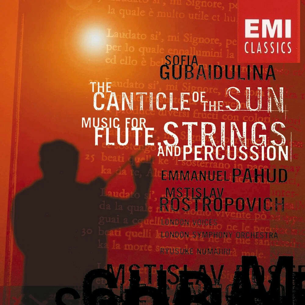 Gubaidulina Sofia "CD Gubaidulina Sofia Canticle Of The Sun / Music For Flute Strings And Percussion"