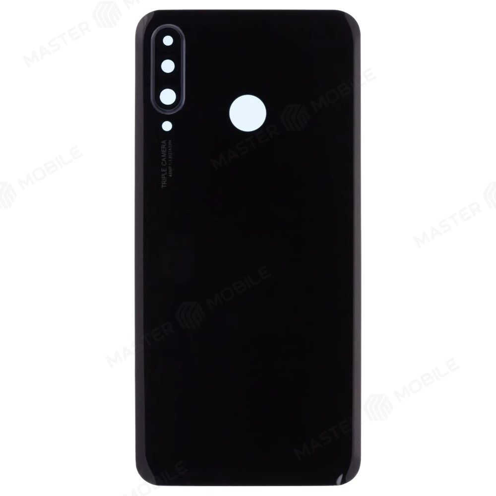 Задняя крышка для Huawei P30 Lite / Nova 4e (MAR-LX1M/MAR-AL00) (48MP) (черный) (в сборе со стеклом камеры)