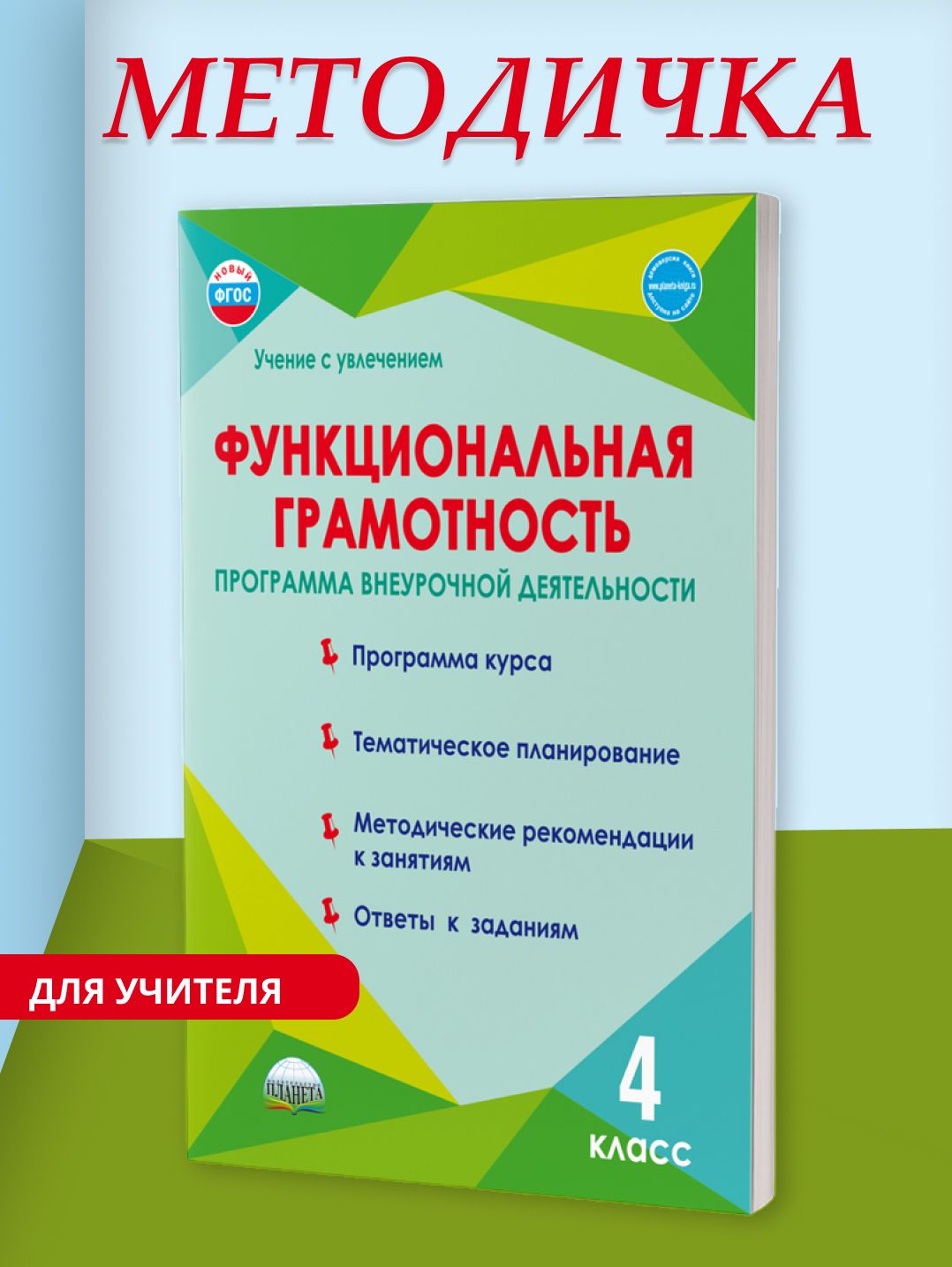 Функциональная грамотность 4 класс. Программа внеурочной деятельности. Методическое пособие. ФГОС | Буряк Мария Викторовна, Шейкина Светлана Анатольевна