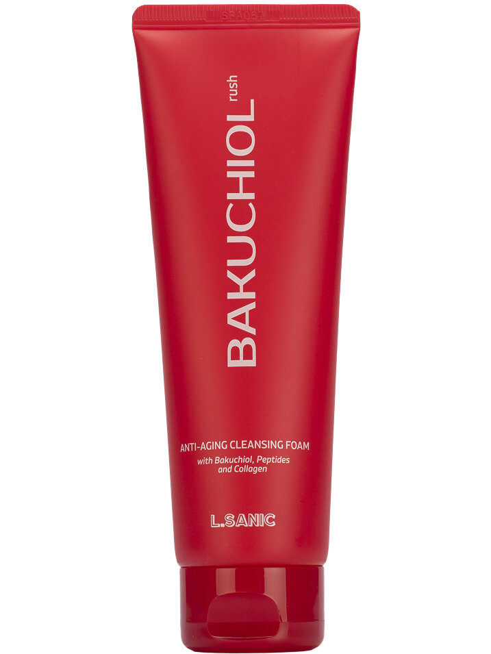 Пенки для умывания L.SANIC Bakuchiol Rush Anti-Aging Cleansing foam 120 мл