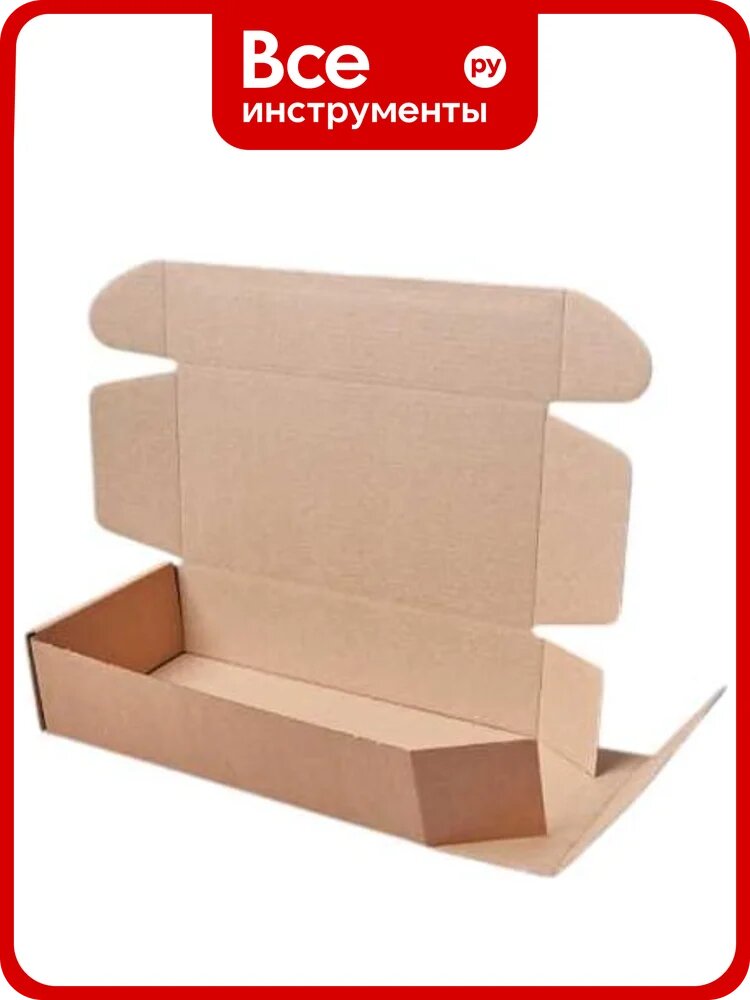 Коробка картонная PACK INNOVATION самосборная, 20x10x5 см, объем 1 л, 100 шт IP0GKSSZ201005-100