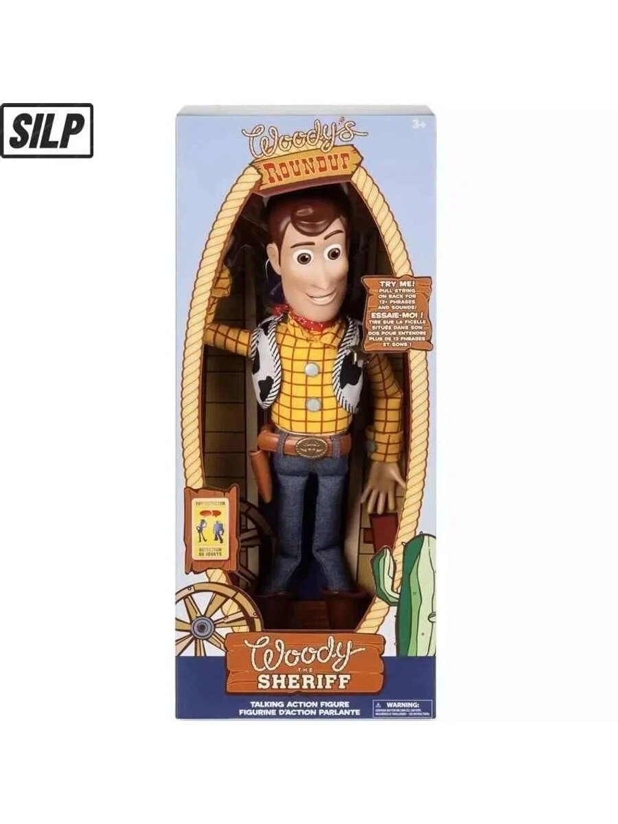 Интерактивная игрушка "Шериф Вуди" Disney "История Игрушек" 35 см-11