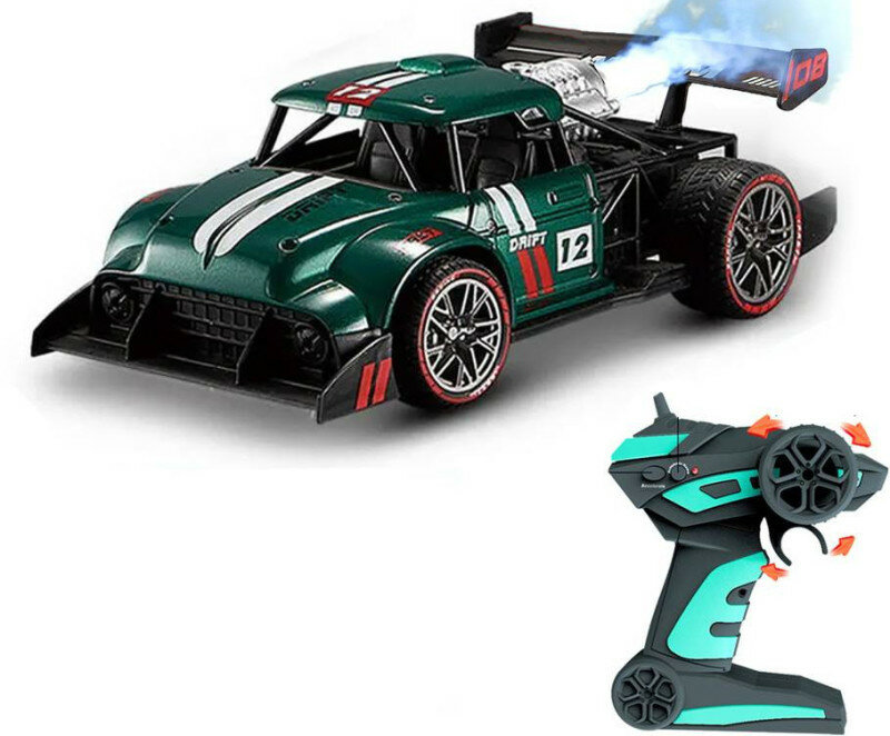 Радиоуправляемый спортивный пикап (темно-зеленый, пар) 2.4G - HD3400-DARK-GREEN